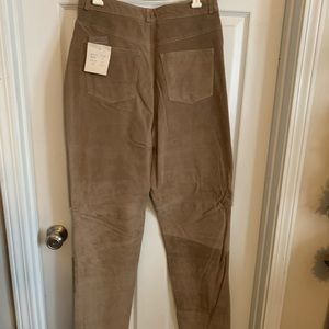 Lew Magram | Jeans | Suede Jeans Lew Magram Nwt | Poshmark